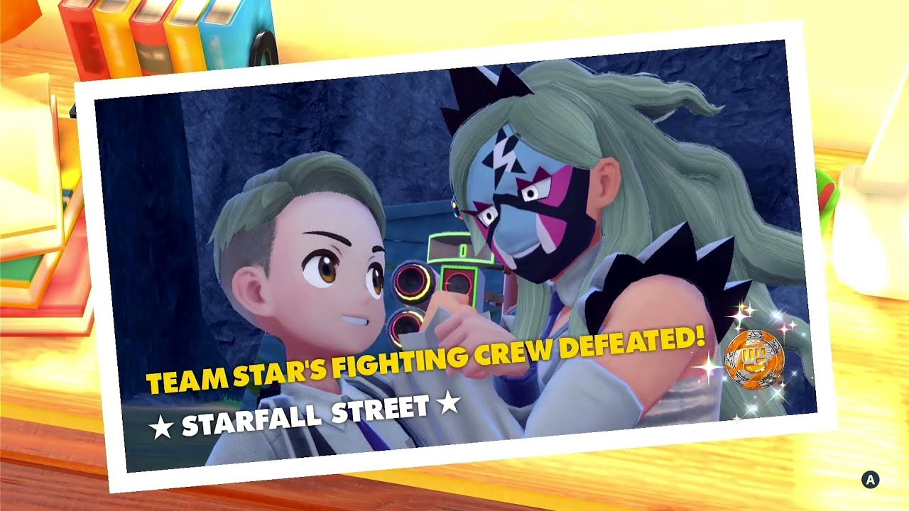 Team Star Fighting Crew - Eri Boss Battle : Starfall Street | Pokemon ...