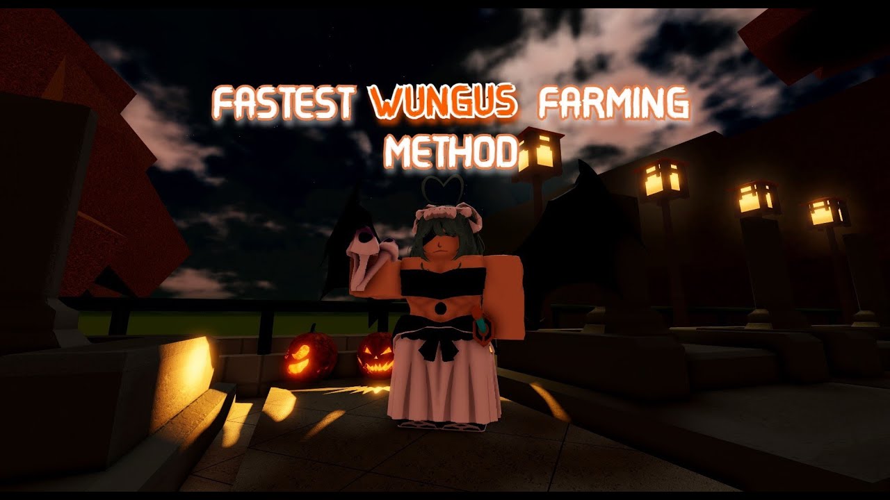 THE QUICKEST Wungus Farming Method | Peroxide - YouTube