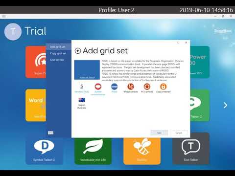 Adding PODD grids to Grid 3 home page - YouTube