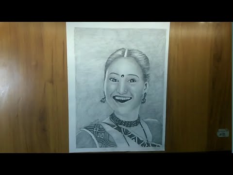 Daya sketch/drawing - YouTube