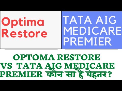HDFC ERGO OPTIMA RESTORE VS TATA AIG MEDICARE PREMIER HEALTH INSURANCE ...