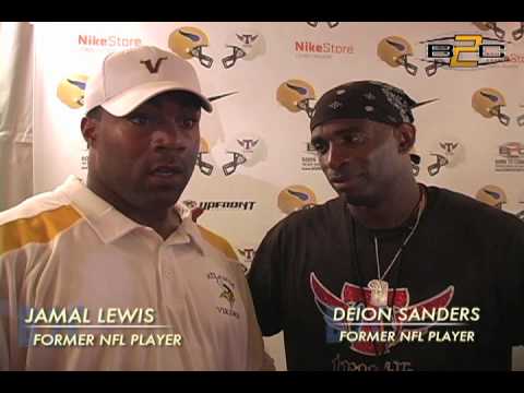 B2C: Deion Sanders and Jamal Lewis Interview - YouTube