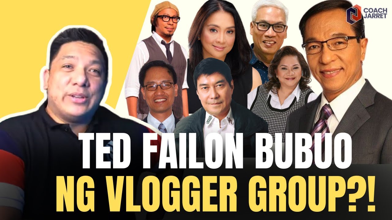 ANO KAMO?! TED FAILON BUBUO NG VLOGGER GROUP?! KUKUMPETENSYA BA SA PRO ...