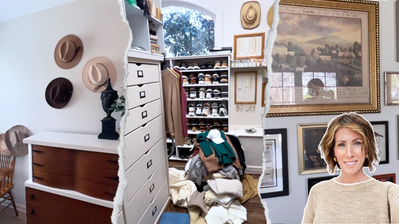 ORGANIZING MY MESSY CLOSET | GIVING MY HOUSE A RESET | PROGRESS ON THE ...