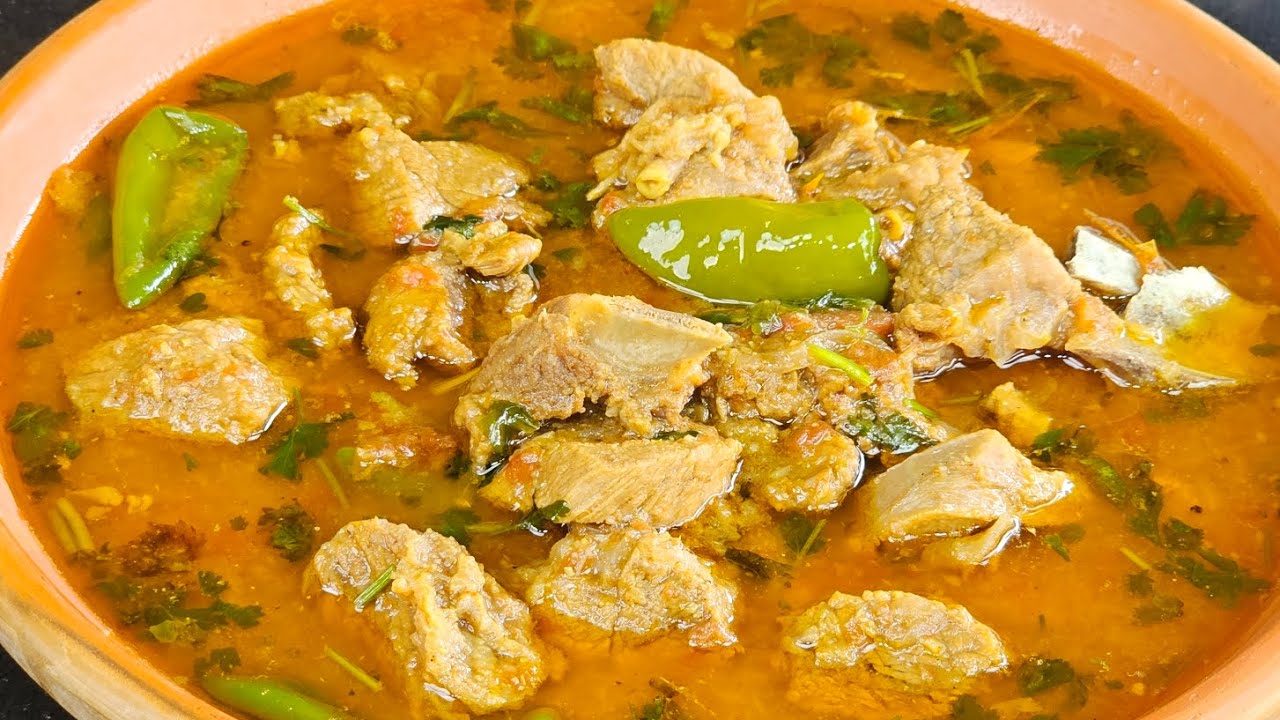 katwa Gosht recipe/ beef katwa /Traditional Dish of Hazroo/کٹوا گوشت ...
