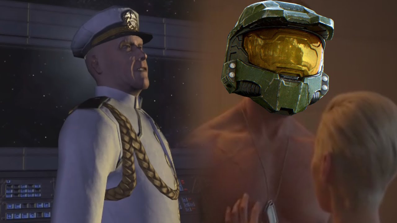 "Master Chief, you mind telling me what you're doing with that Covenant ...
