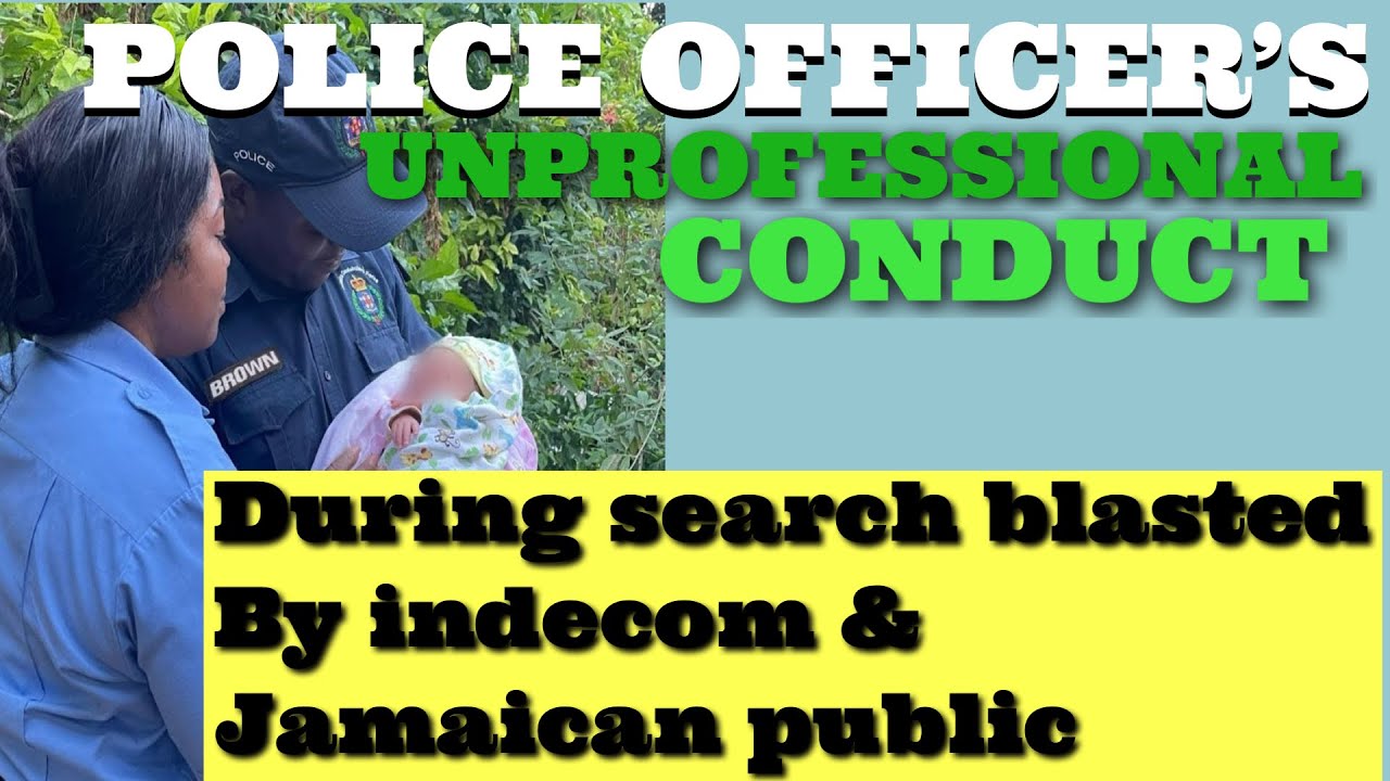 POLICE OFFICER’S UNPROFESSIONAL CONDUCT DURING SEARCH BLASTED BY ...