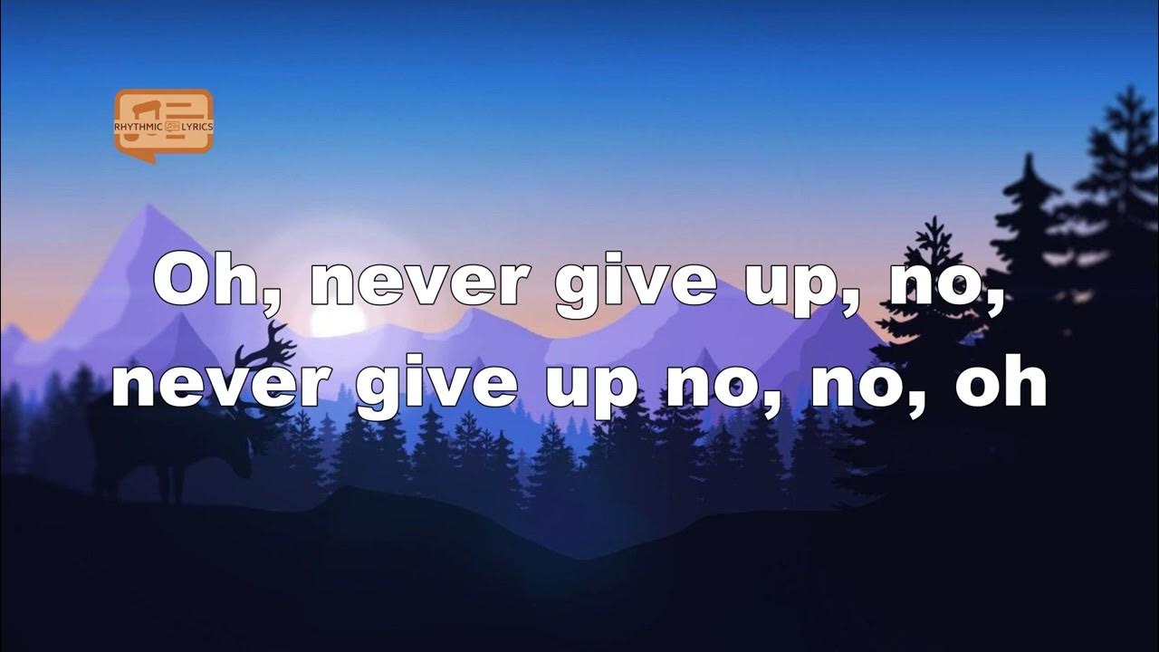 Sia - Never Give Up (Lyrics) - YouTube