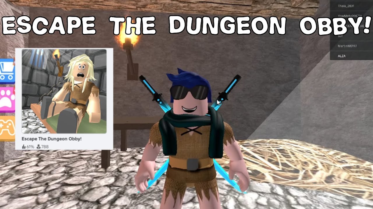Escape The Dungeon Obby Roblox - YouTube