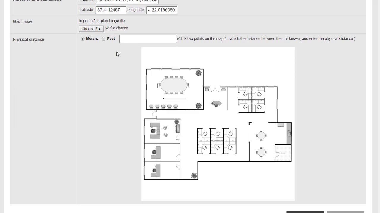 Configuring APs on Dashboard Maps, and monitoring AP location ...