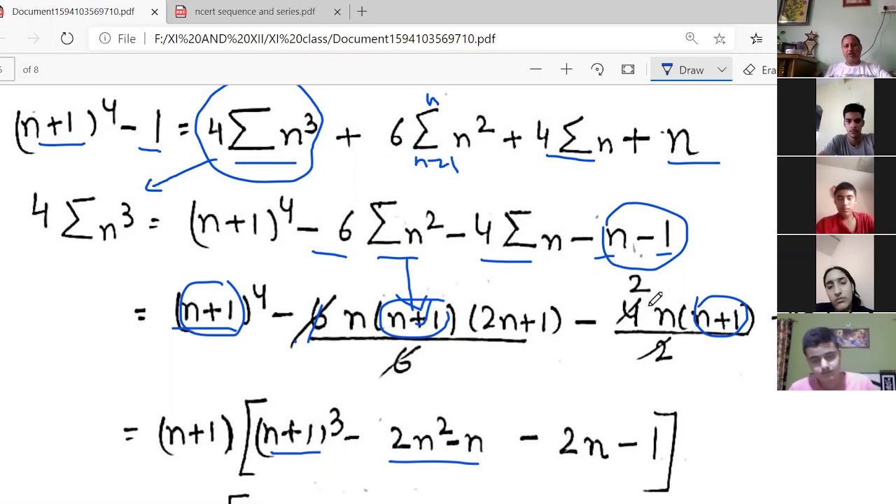 SUM OF THE CUBE OF N NATURAL NUMBERS XI YouTube SUM OF THE CUBE OF N NATURAL NUMBERS XI YouTube