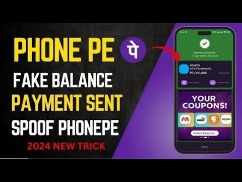 Free Fake phonepe payment send tricks 2024 | fake phonepe apk download ...