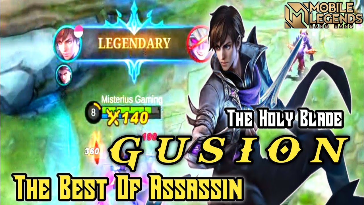 Gusion The Best Of Assassin Holy Blade - Mobile Legends Bang-bang - YouTube