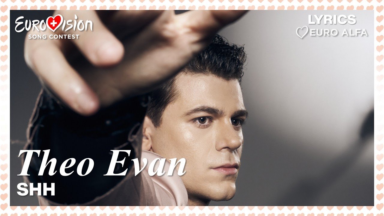 Theo Evan - Shh | Lyrics | 🇨🇾 Cyprus in Eurovision 2025 - YouTube