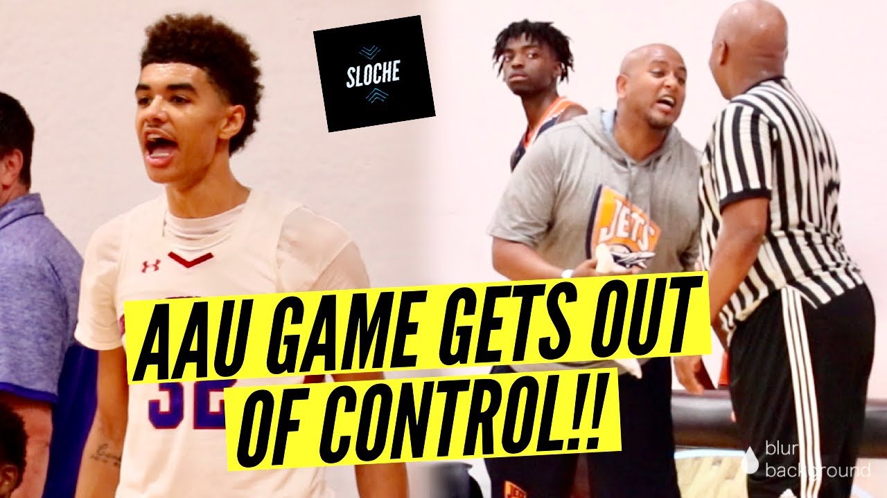 AAU GAME GETS REAL HEATED!! | One of the Best Comebacks of the Season ...