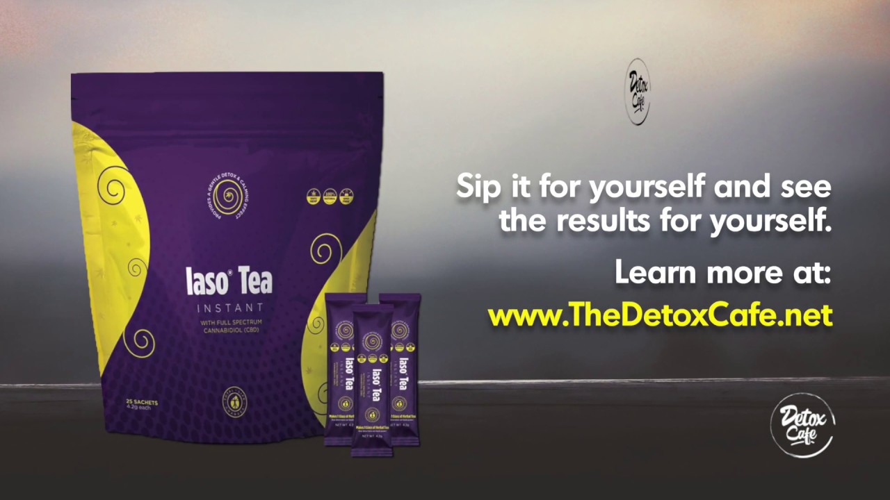 Iaso Tea Instant with CBD - The Next Level Detox Tea - YouTube
