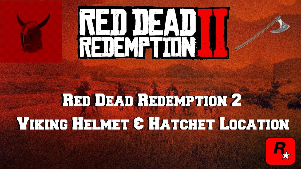 Red Dead Redemption 2 | Viking Helmet & Hatchet | Secret Location | How ...