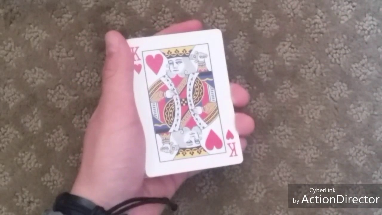 How to make a card disappear - YouTube