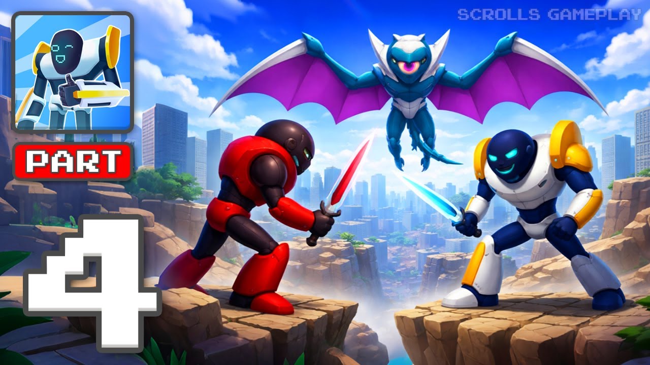 Mechangelion: Robot Fighting - Gameplay Walkthrough Part 4 - Mech Power ...