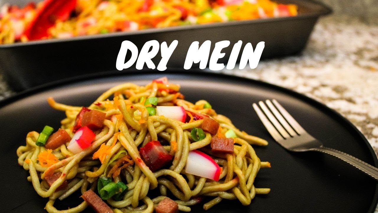 How To Make Dry Mein | Keeping It Relle - YouTube