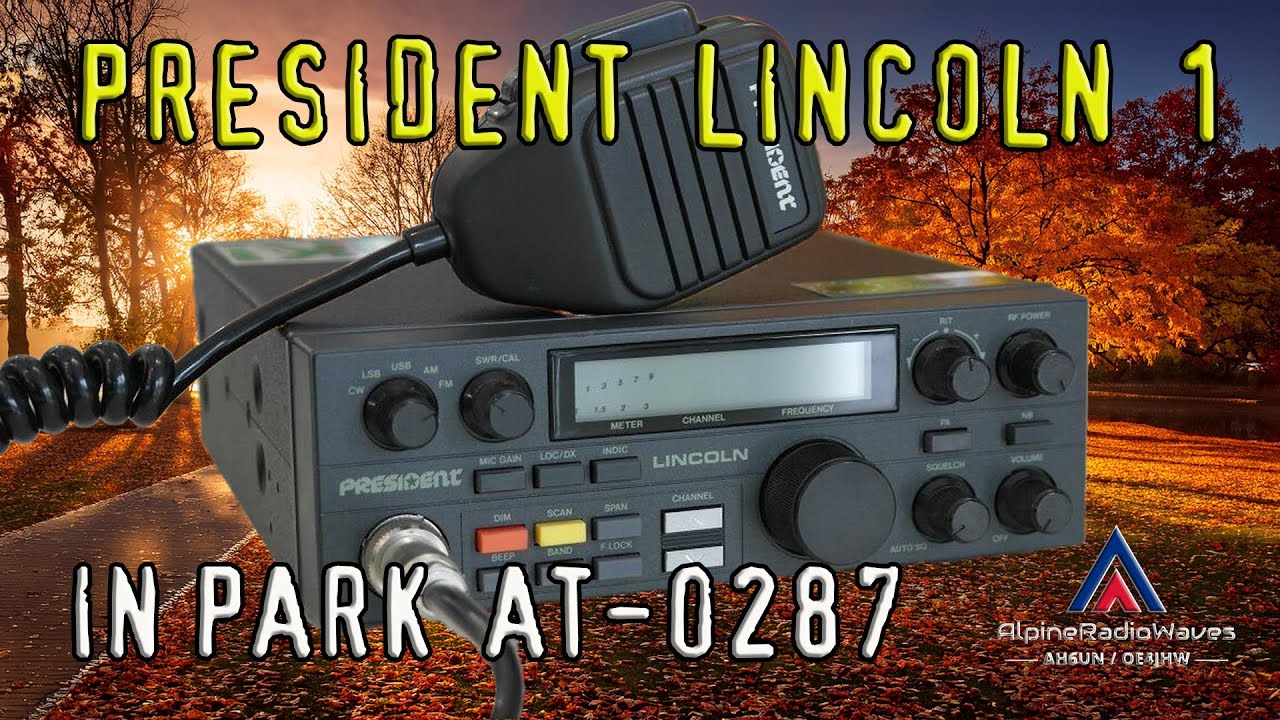 POTA AT-0287 with a 30 year old President Lincoln (Uniden HR 2510) CB ...