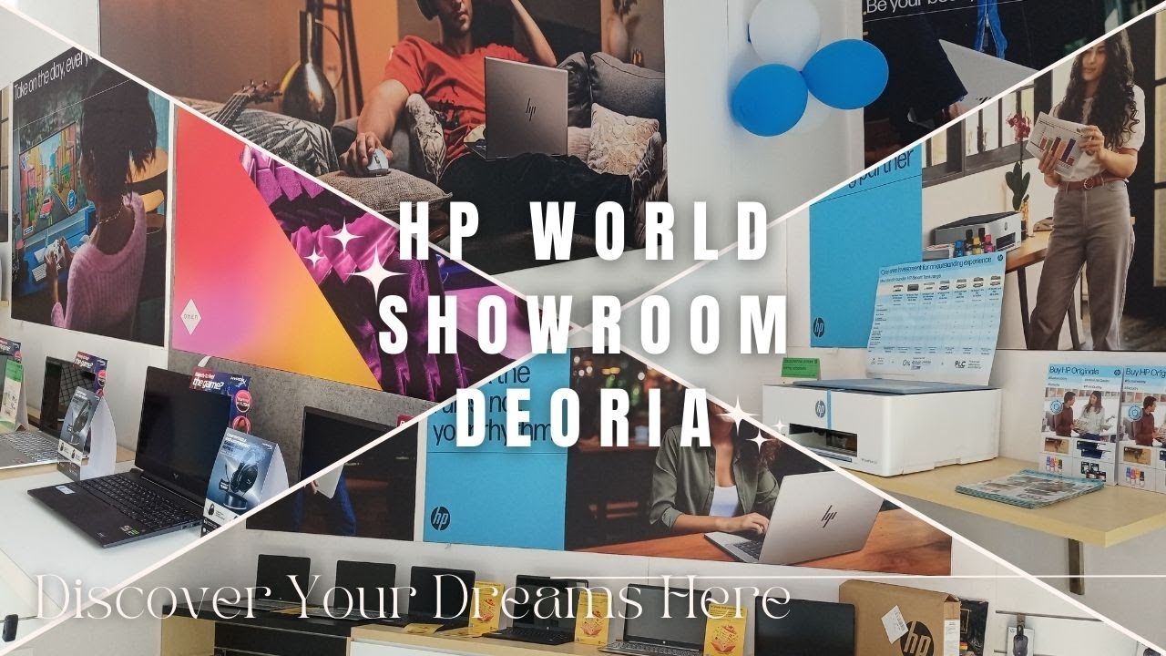 😲 Check In HP 😃 HP World Showroom | Laptop Shop In India | Deoria ...