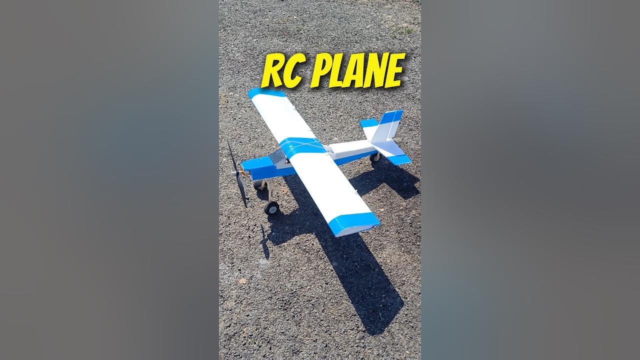 Homemade Rc Plane | How to make rc plane at home |#indiatownfpv # ...