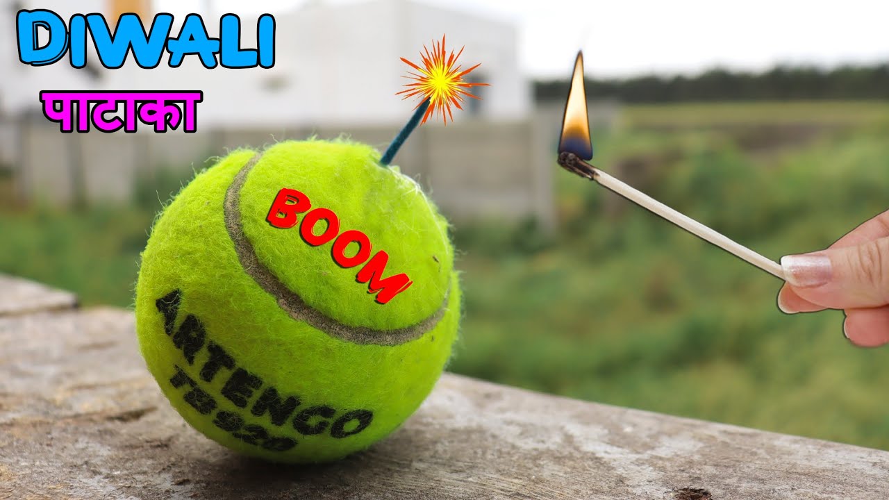Homemade Diwali Bomb 💥 how to make a ball cracker at home | how to make ...