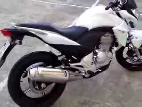 CB 300r BRANCA 2014 - YouTube