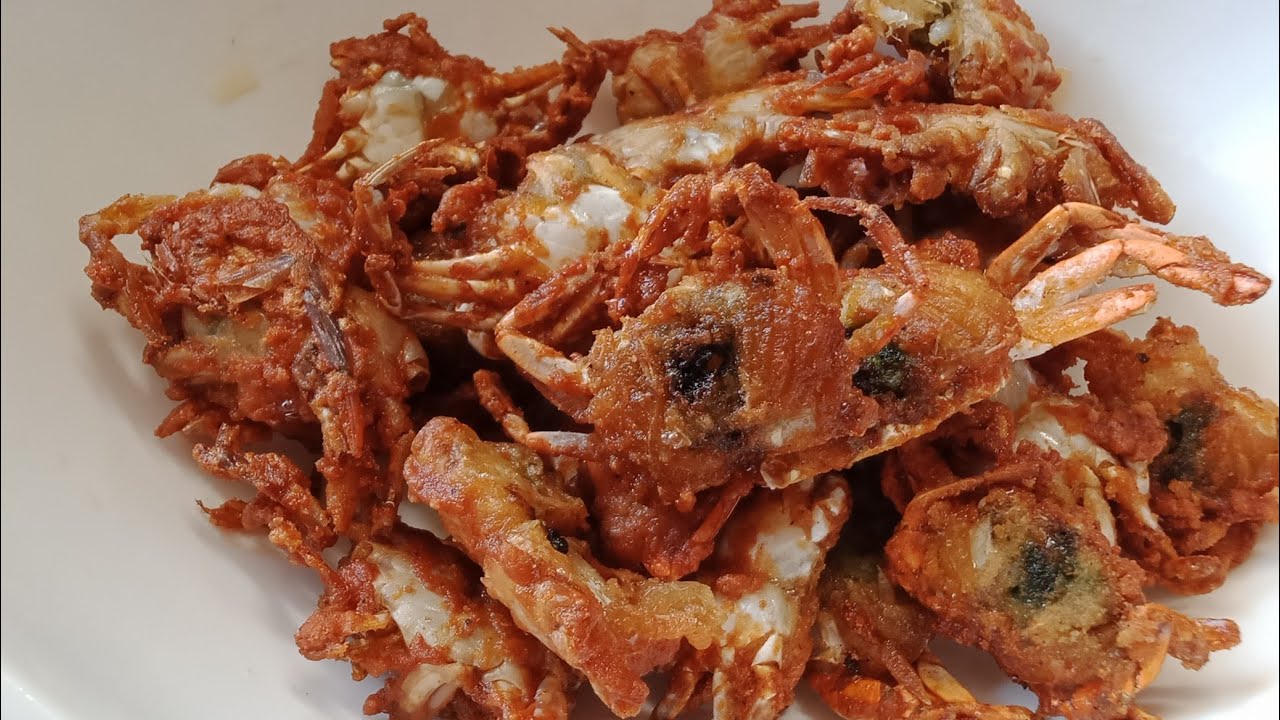 Paano magluto ng crispy fried mini crab 2025 - YouTube