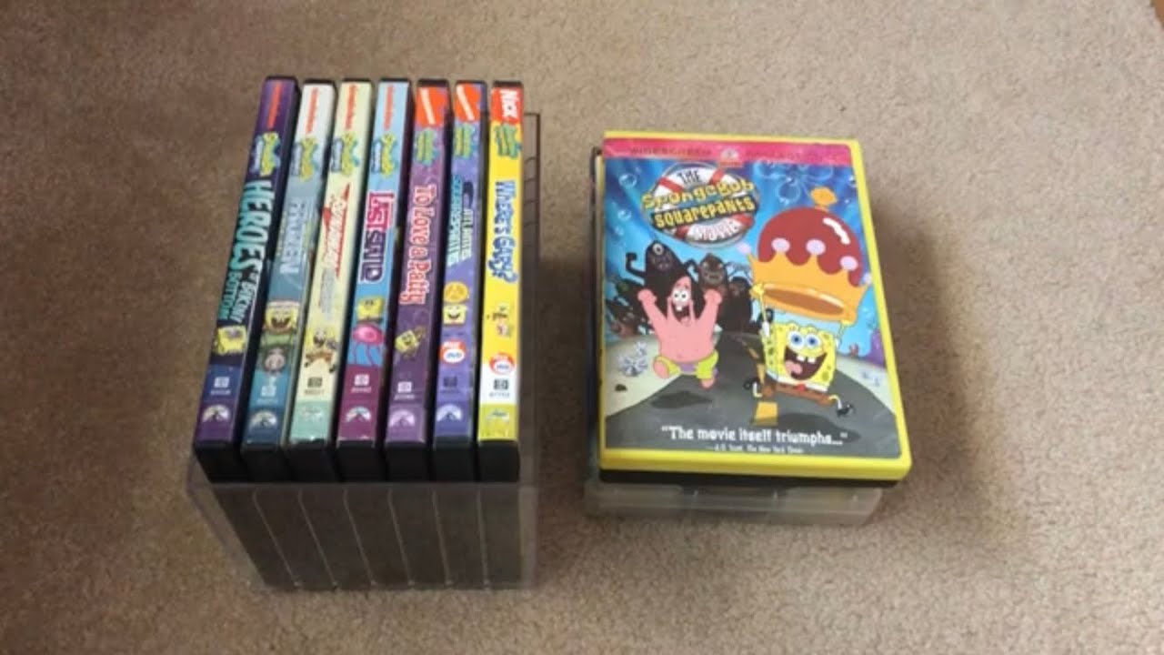 My spongebob Dvd collection 2022 - YouTube