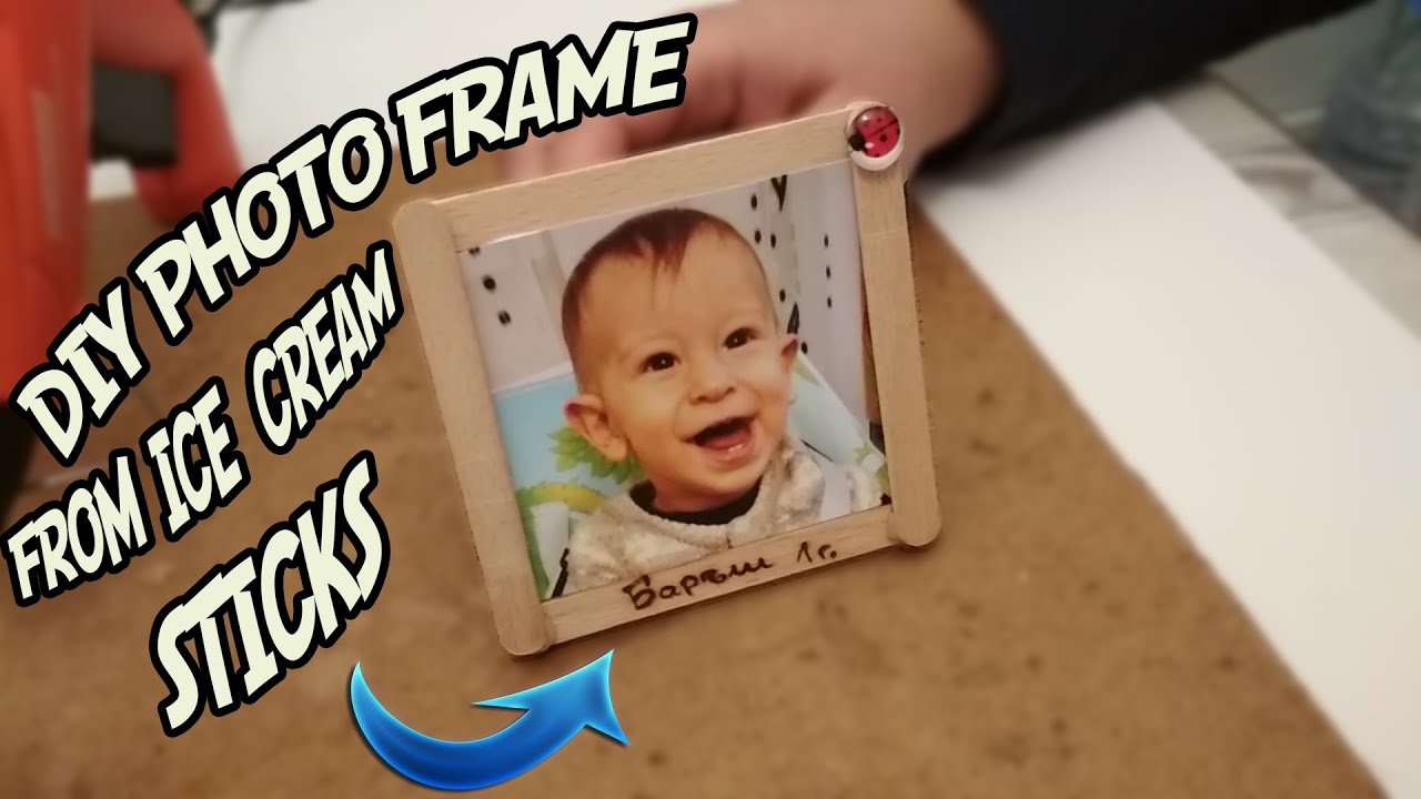 Ice Cream Sticks Photo Frame - YouTube