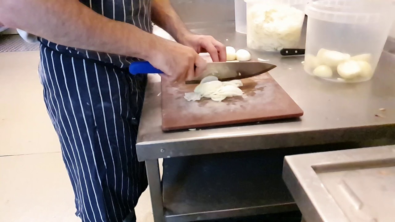 Onion Julienne - Knife Skills - YouTube