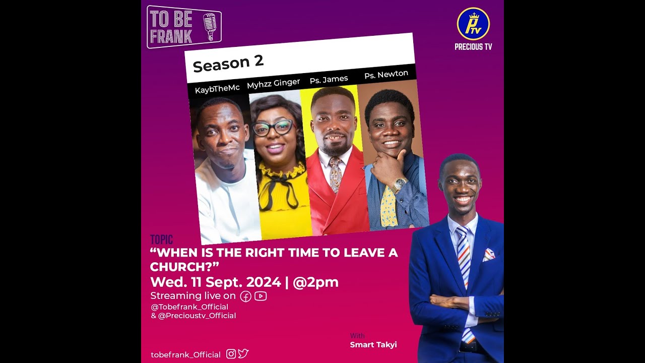 ''When Is The Right Time To Leave A Church?" || To Be Frank - Season 2 ...