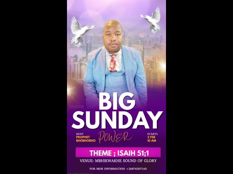 BIG SUNDAY OF POWER 2ND OF FEBRUARY 2025 - YouTube