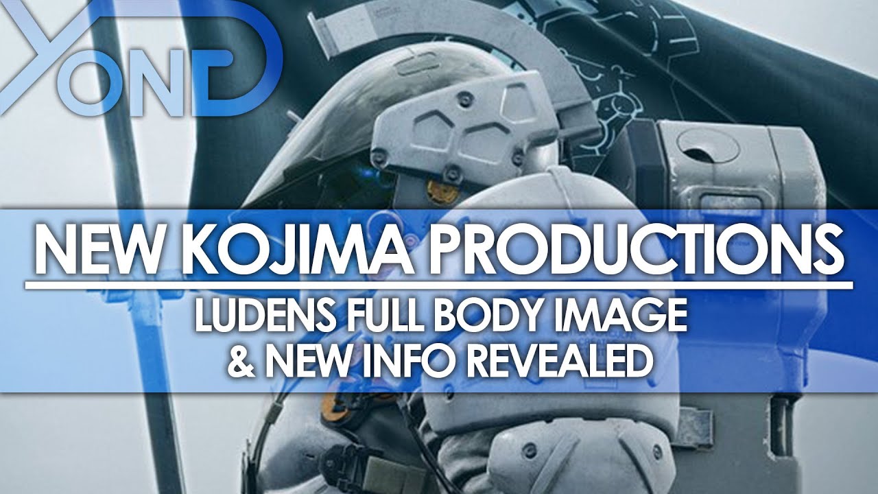 New Kojima Game - Ludens Full Body 3D Render & New Info Revealed - YouTube