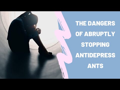 The Dangers of Abruptly Stopping Antidepressants