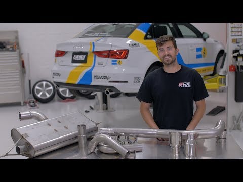 Audi 8V A3 Milltek Catback Exhaust Installation DIY