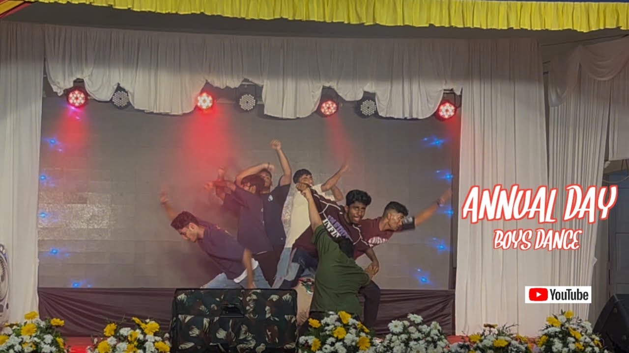 Boys Group Dance I Annual Day I TKMCPS I +1 students I Best Moves - YouTube