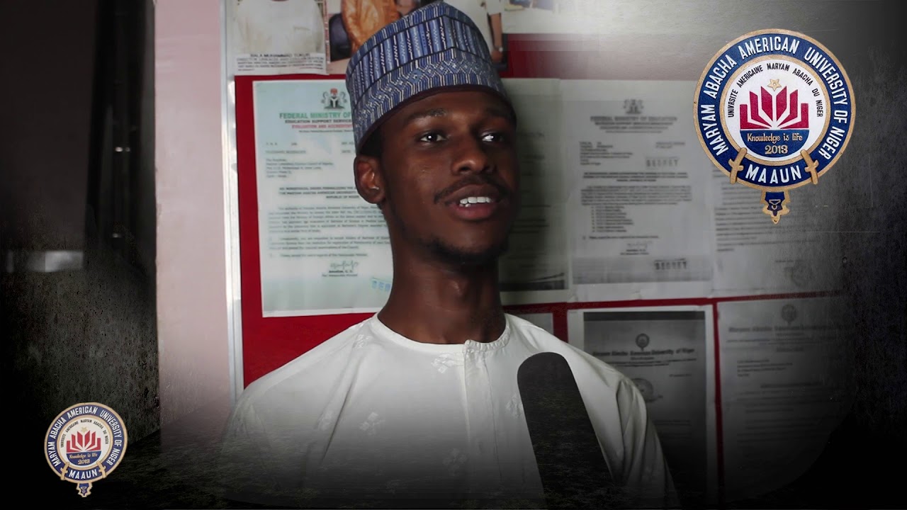KO KUN SAN.? Jamiar maryam Abacha American university dake Niger (MAAUN ...