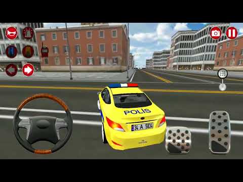 Türk Polis ve Araba Oyunu - Real Police Car Games - Polis arabası oyunu gerçek polis araba videosu