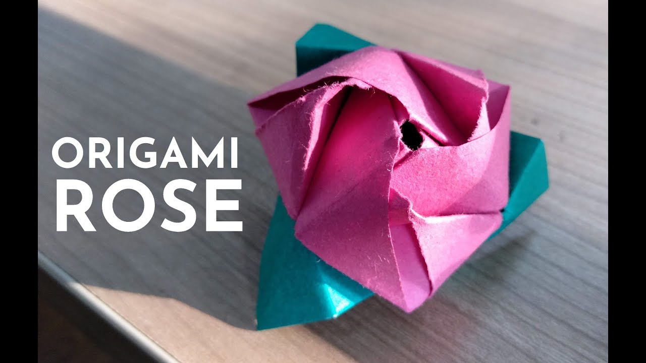 Origami Magic Rose | Origami Flower | Easy to Make | Naman Origami ...