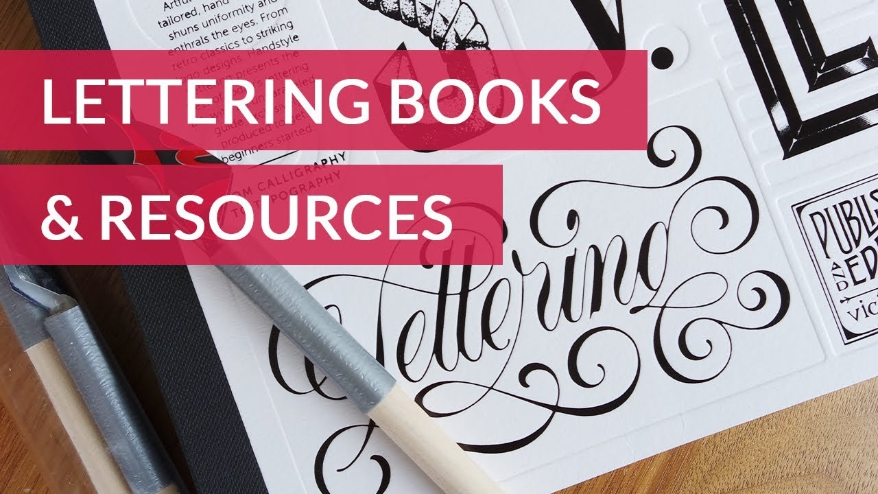 BEST Books & Resources for letterers (and artists) - YouTube
