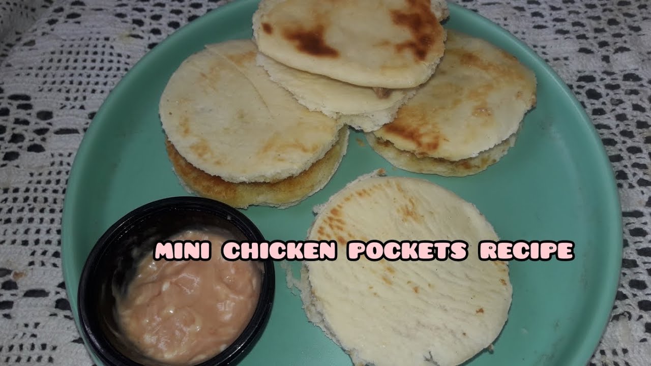 chicken mini pockets recipe/easy how to make chicken mini pockets ...