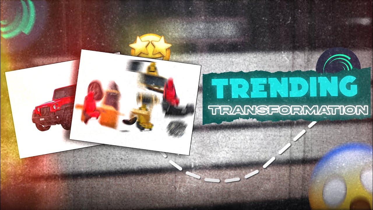 INSANE TRANSFORMER TRANSITION EFFECT🥵 EASY STEPS ALIGHT MOTION TUTORIAL ...