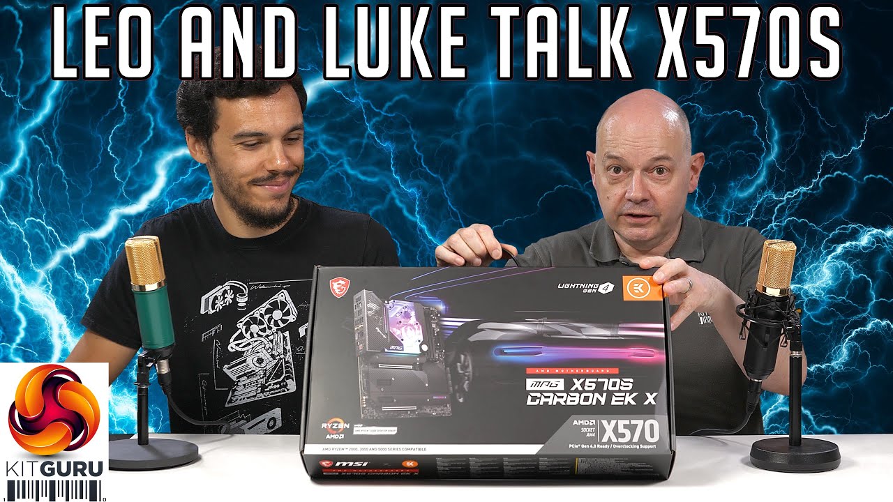 Leo and Luke Talk AMD X570S! - YouTube