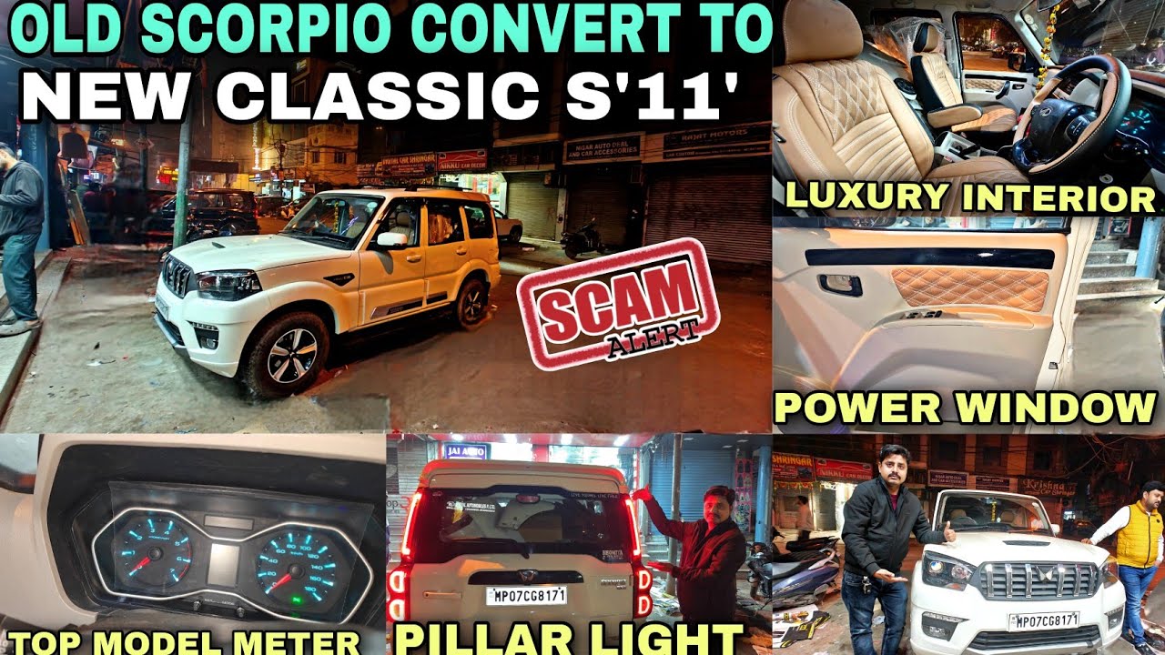 #scorpio classic modified S to S11 base to top power window install # ...