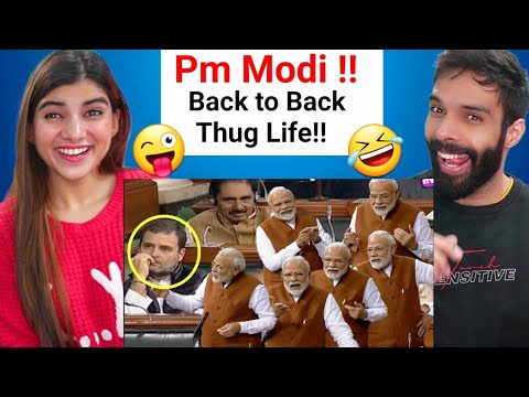 PM Narendra Modi Back 2 Back Sarcastic Comedy Moments Mocking Rahul ...