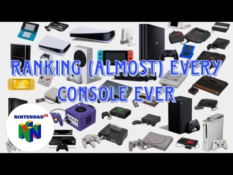 Ranking Almost Every Video Game Console Ever - YouTube