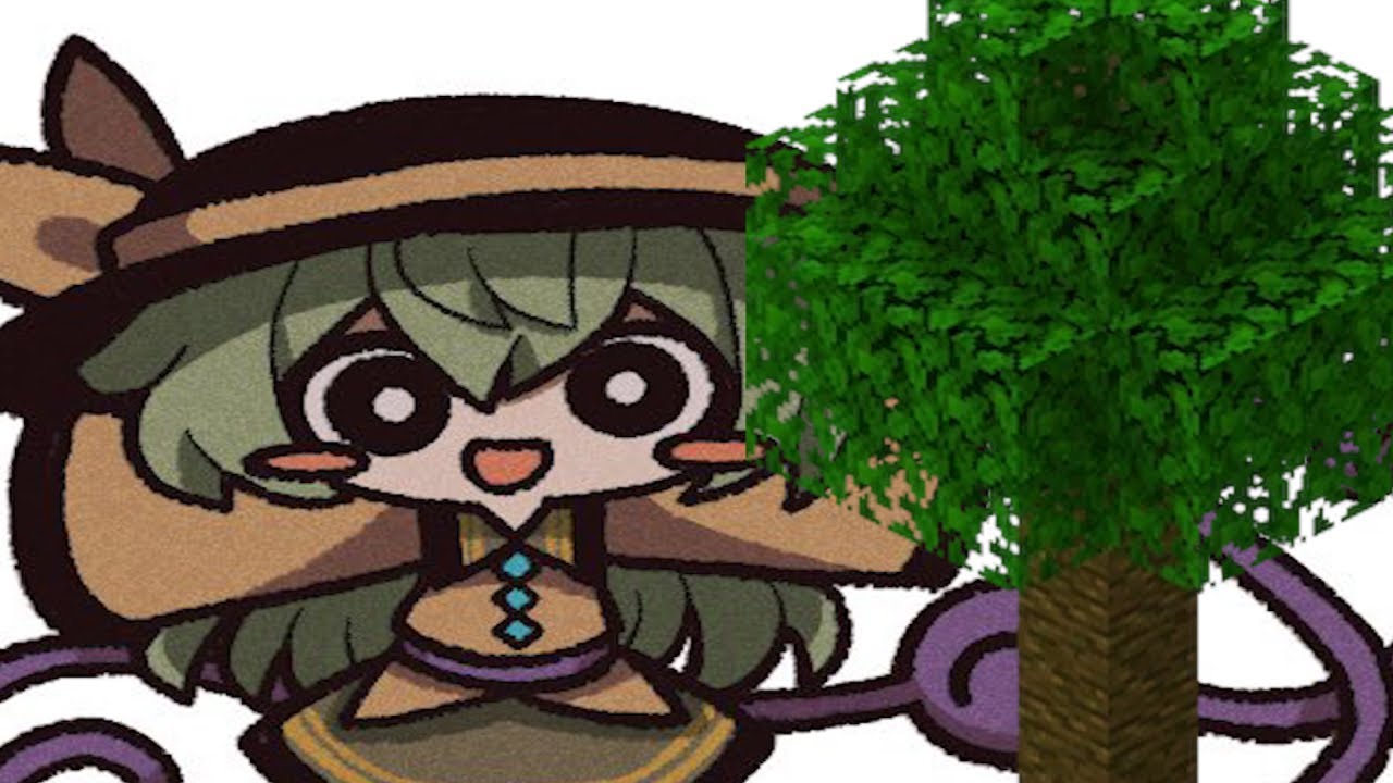 koishi meets the cutest tree / touhou random - YouTube